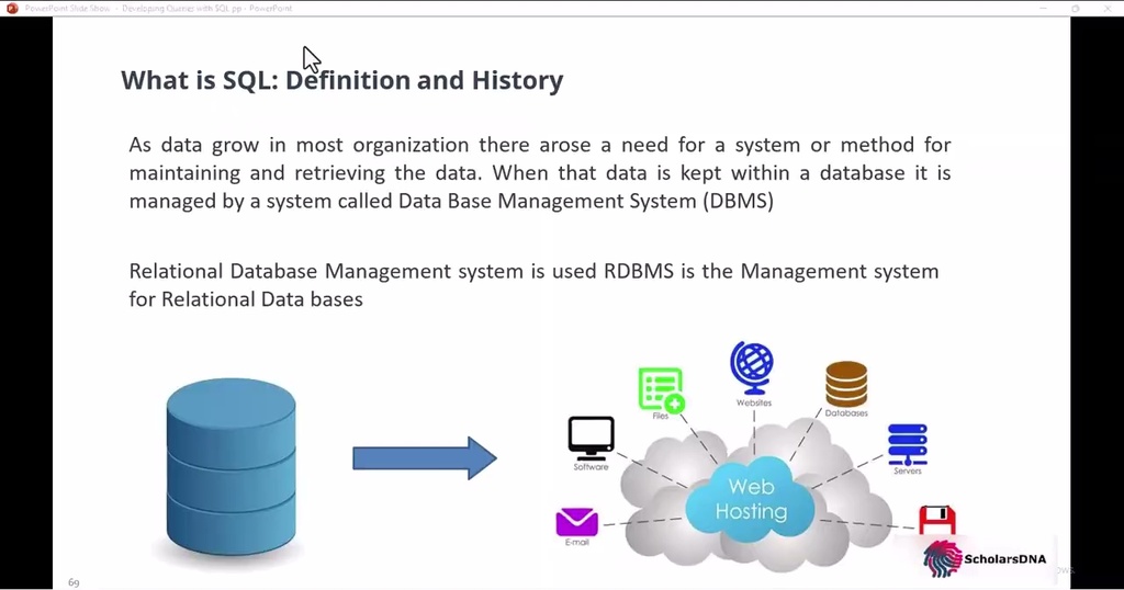 History and Definition of SQL and T-SQL | ScholarsDNA